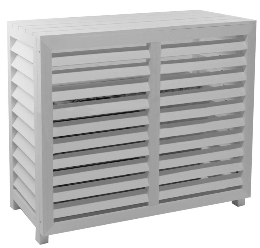 KLIMA | Cache climatisation composite Blanc