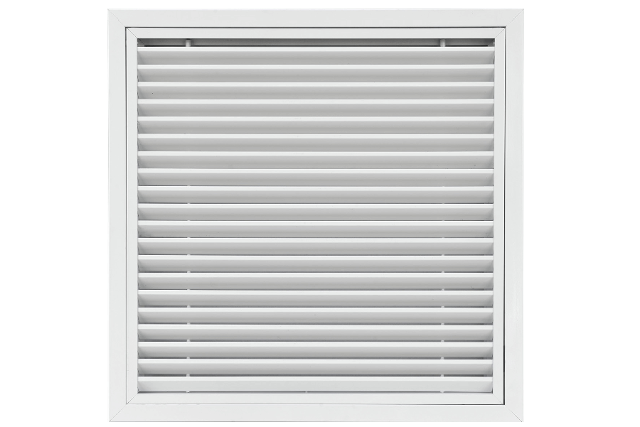 KLIMA | Grille de reprise porte filtre à ailettes fixes 45° + filtre ...