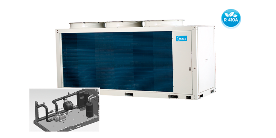 KLIMA | Groupe d’eau glacée modulaire Full DC Inverter R32 - MIDEA