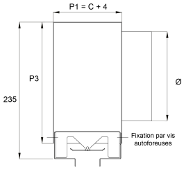KLIMA | Plenum isolé pour diffuseur KDL