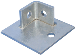 KLIMA | Support de sol pour rails 41x41 et 41x21